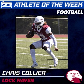 PSAC Football Athletes of the Week - 3 - PSAC
